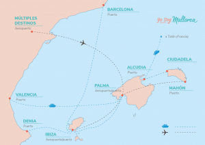 How to get to Mallorca by plane and ferry | Yo soy Mallorca